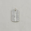 Dog Nose Texture Dog Tag Pendant | Sterling Silver – A Timeless Impression