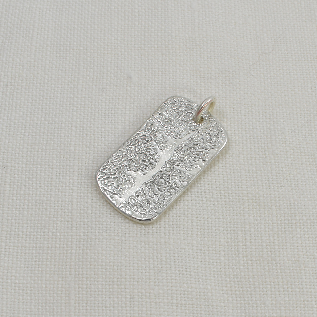 Dog Nose Texture Dog Tag Pendant | Sterling Silver – A Timeless Impression