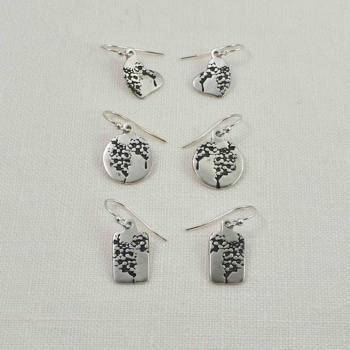 Forget Me Not Flower Earrings, Sterling Silver – A Timeless Impression